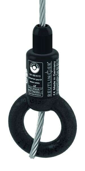 Drahtseilhalter - Ring integral