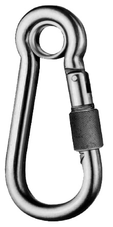 Feuerwehr-Karabinerhaken ähnlich DIN 5299 - Form C - mit/ohne ...